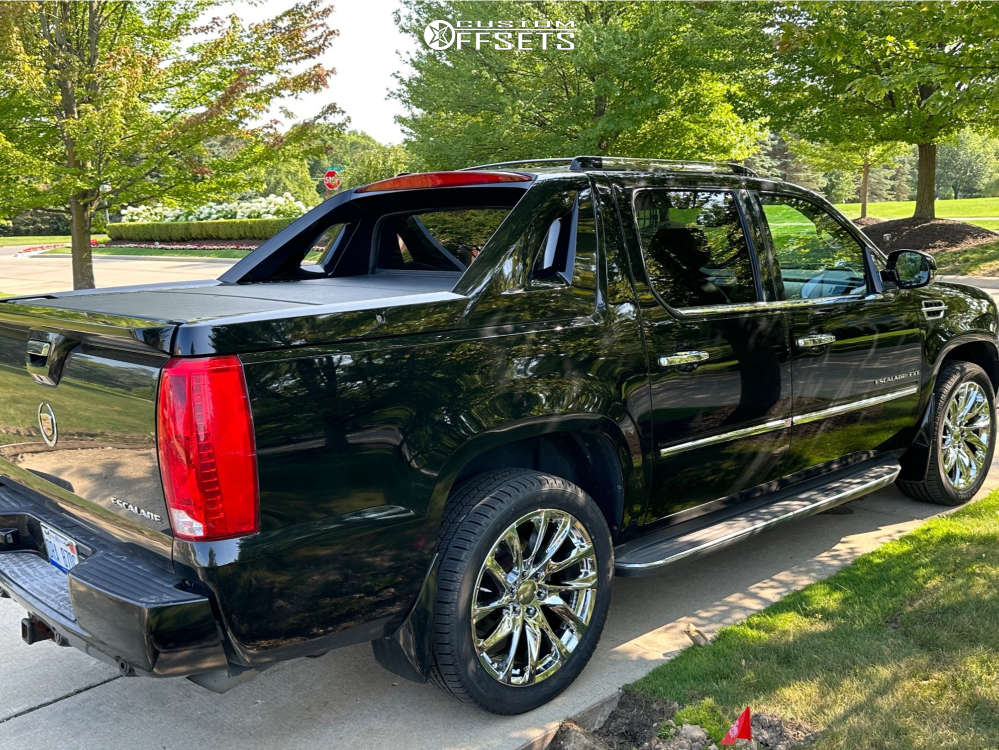 2013 Cadillac Escalade EXT with 22x9 28 Factory Reproductions Fr98 and ...