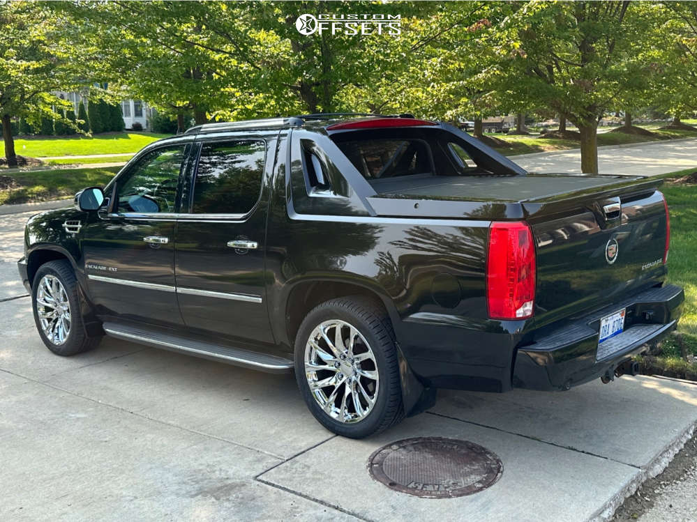 2013 Cadillac Escalade EXT with 22x9 28 Factory Reproductions Fr98 and ...