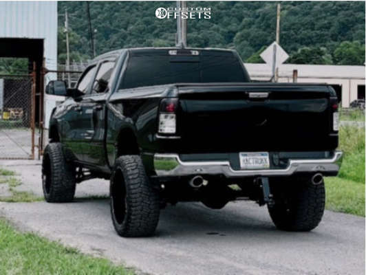 2019 Ram 1500 with 24x12 -51 Vision Rocker and 35/13.5R24 Radar ...