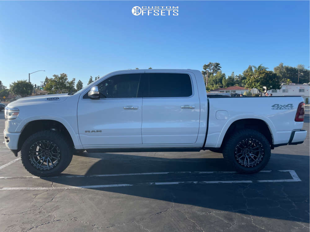 2019 Ram 1500 with 20x10 -18 Fuel Rebel 6 and 285/60R20 Falken WildPeak ...