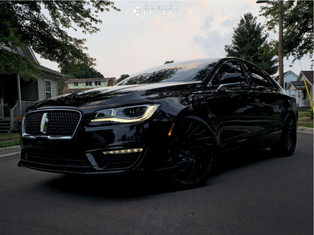 2020 Lincoln MKZ with 20x8.5 35 Revenge Luxury Rl-101 and 255/35R20 ...