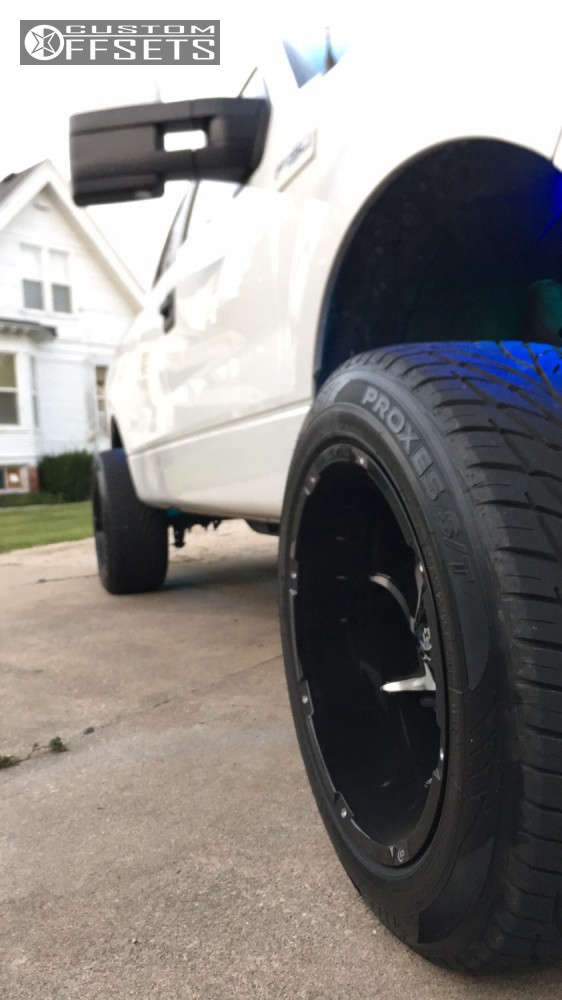 2007 Ford F-150 with 20x12 -51 Vision Prowler and 305/50R20 Toyo Tires ...