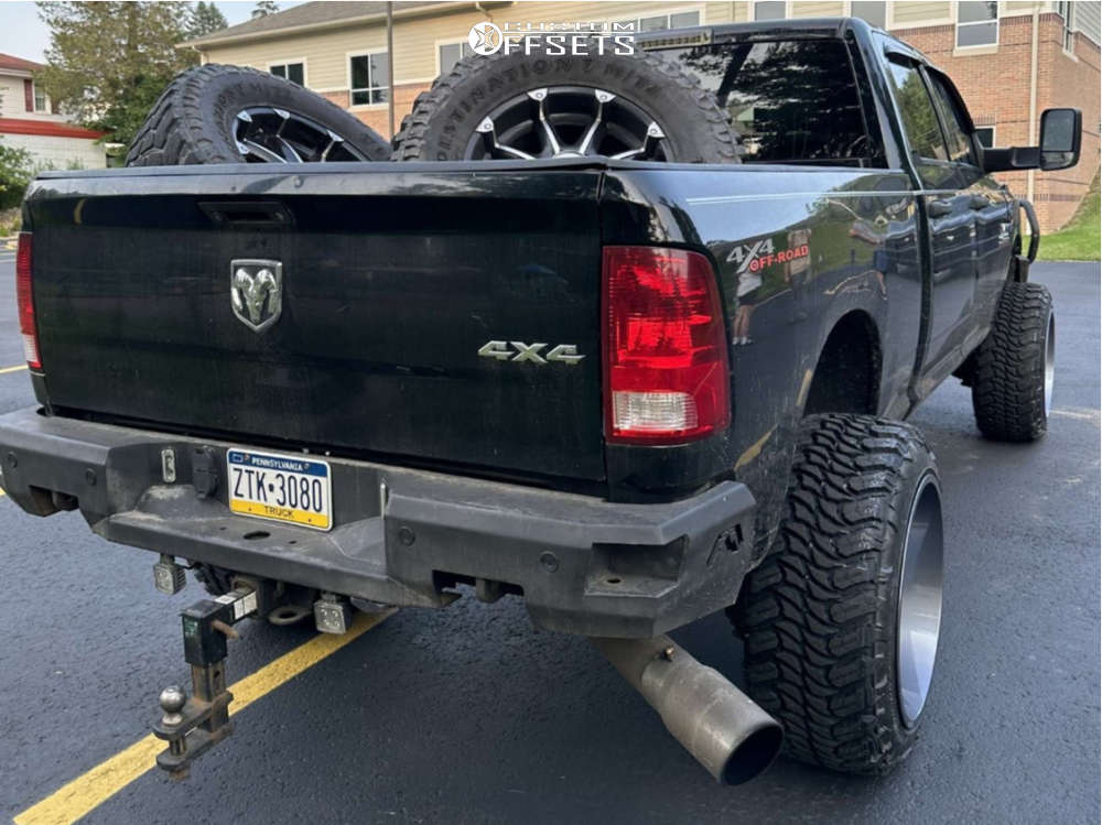 2015 Ram 2500 with 24x14 -81 ARKON OFF-ROAD Caesar and 37/13.5R24 ...