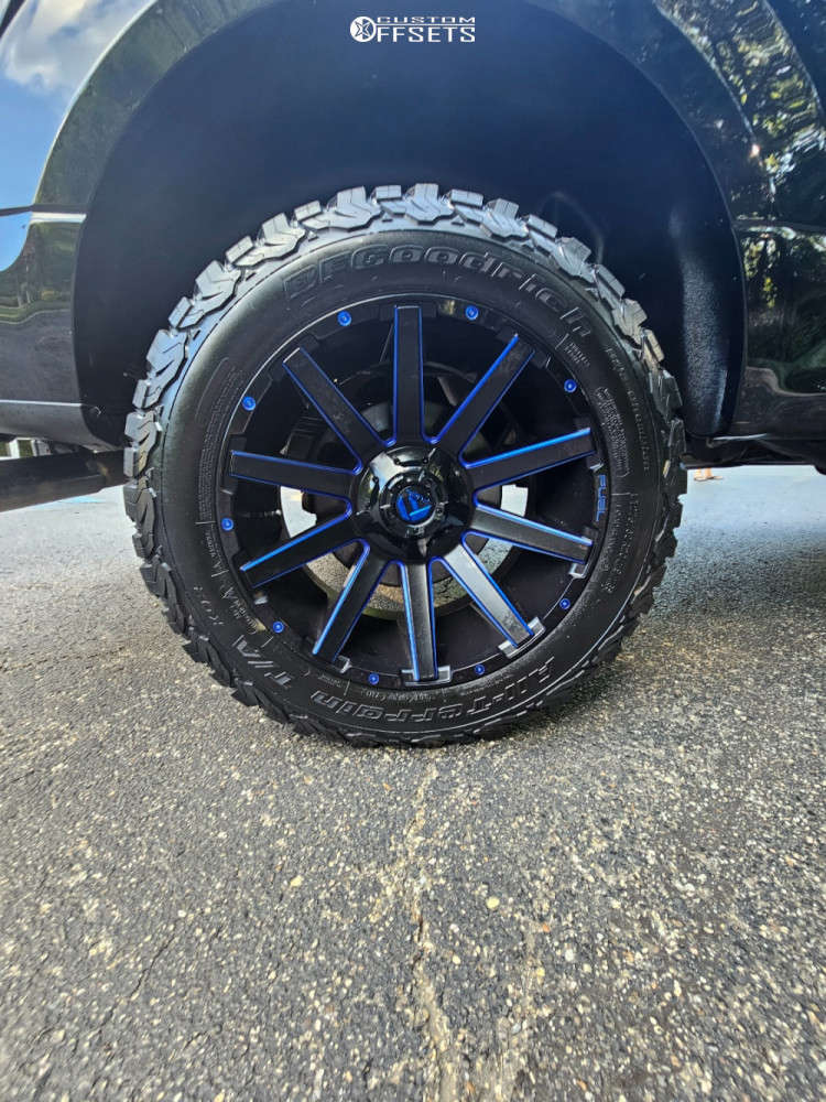 2019 Ford F-150 with 20x10 -18 Fuel Contra and 285/65R20 BFGoodrich All ...