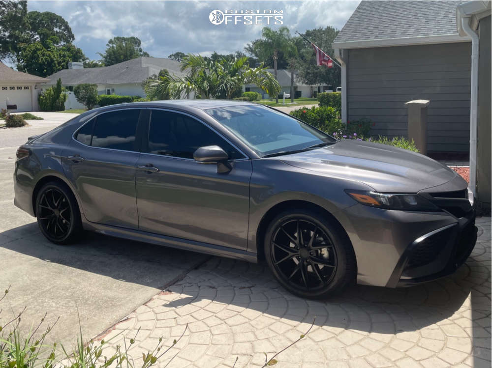 2023 Toyota Camry with 19x8.5 35 Niche Misano and 245/40R19 Nitto ...