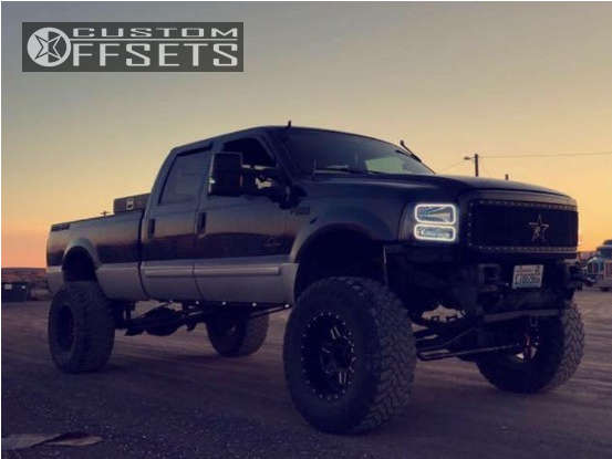 2002 Ford F-350 Super Duty with 20x12 -44 Moto Metal MO975 and 38/15 ...