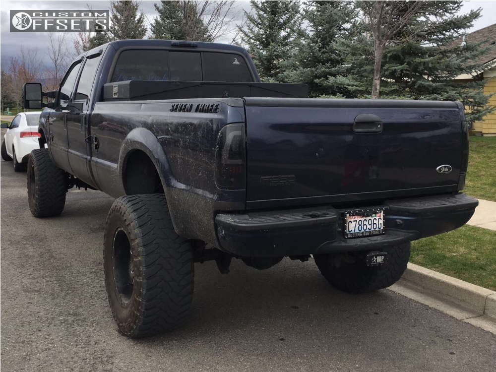 2002 Ford F-350 Super Duty with 20x12 -44 Moto Metal MO975 and 38/15 ...