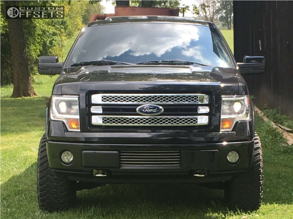 2013 Ford F-150 with 20x10 -24 Vision Manic and 33/12.5R20 Atturo Trail ...