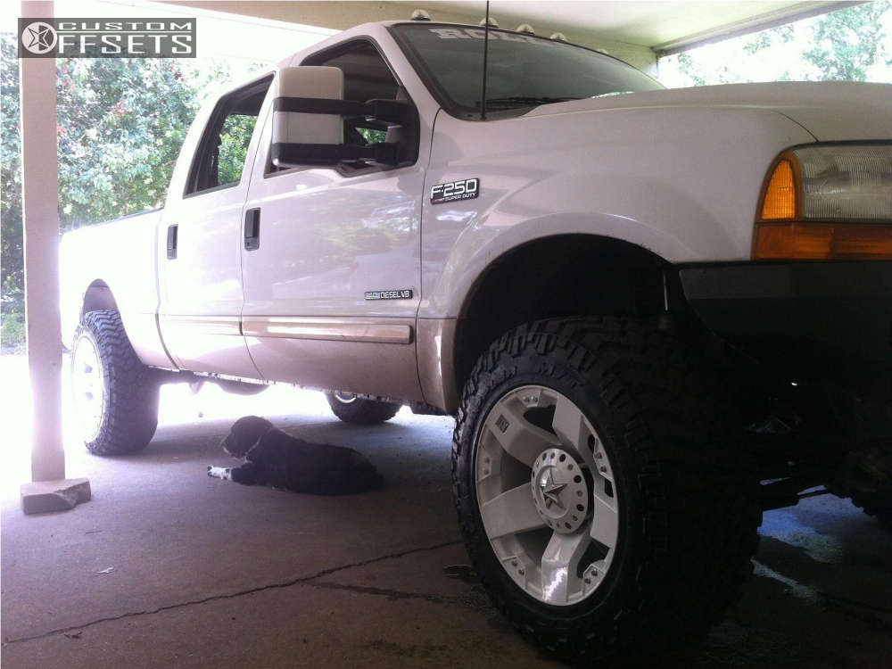 2001 Ford F-250 Super Duty with 20x12 -44 XD Rockstar and 35/12.5R20 ...