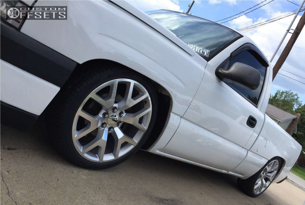 2007 Chevrolet Silverado 1500 Classic with 22x9 27 OE Performance 150 ...