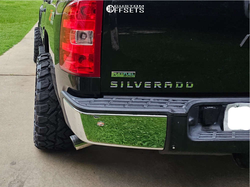 2010 Chevrolet Silverado 1500 with 20x9 0 Vision Sliver and 33/12.5R20 ...