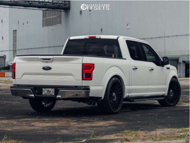 2019 Ford F-150 with 24x10 25 Vossen Hf8 and 285/40R24 Toyo Tires ...