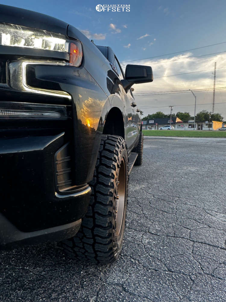 2022 Chevrolet Silverado 1500 with 20x10 -24 Mayhem Intrepid and 305 ...