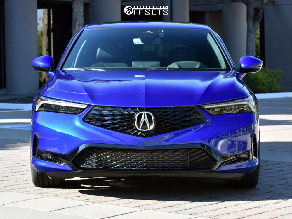2023 Acura Integra with 18x8.5 35 Titan7 Ts-5 and 245/40R18 Yokohama ...