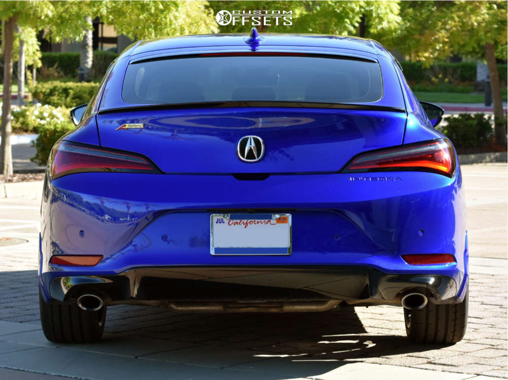 2023 Acura Integra with 18x8.5 35 Titan7 Ts-5 and 245/40R18 Yokohama ...