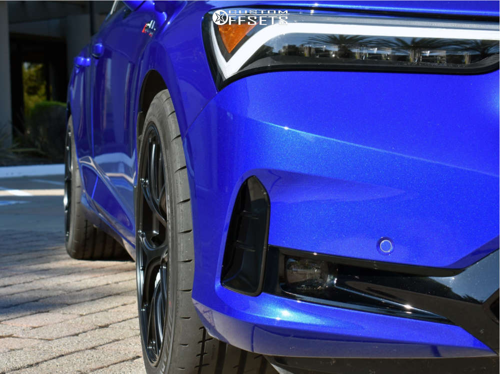 2023 Acura Integra with 18x8.5 35 Titan7 Ts-5 and 245/40R18 Yokohama ...