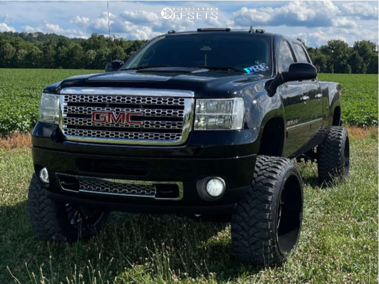 2012 GMC Sierra 2500 HD with 26x14 -81 ARKON OFF-ROAD Caesar and 37/13 ...