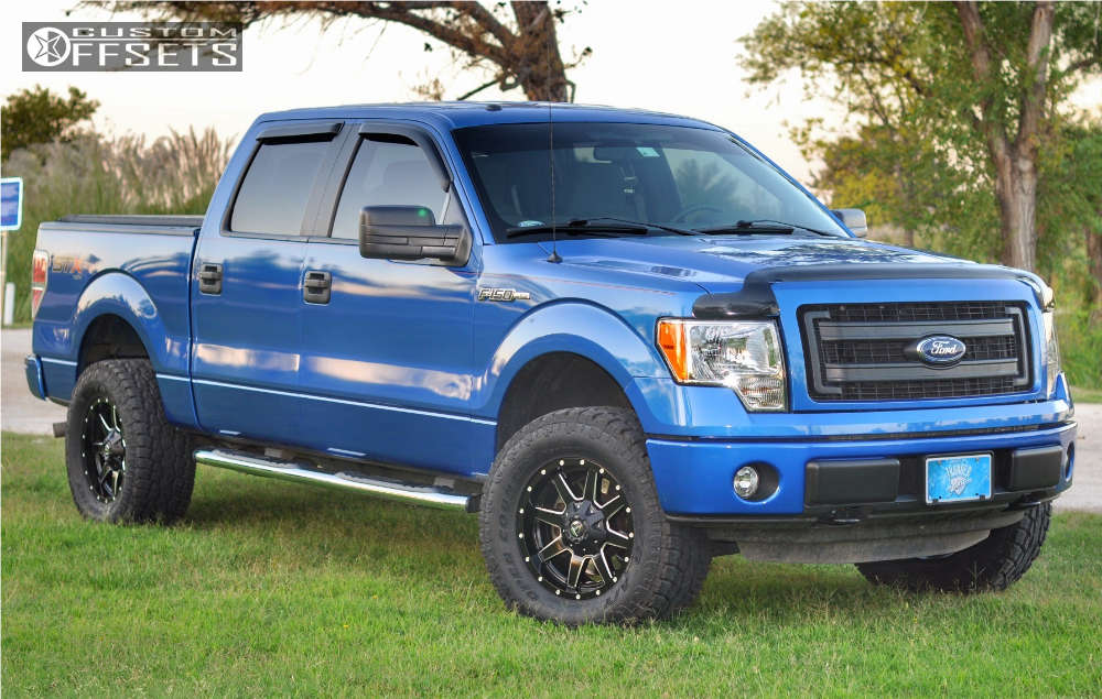 2014 Ford F-150 with 18x9 1 Fuel 538 and 325/60R18 Toyo Tires Open ...