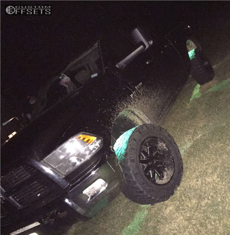 2010 Dodge Ram 2500 with 20x10 -19 Hostile Knuckles and 35/12.5R20 ...