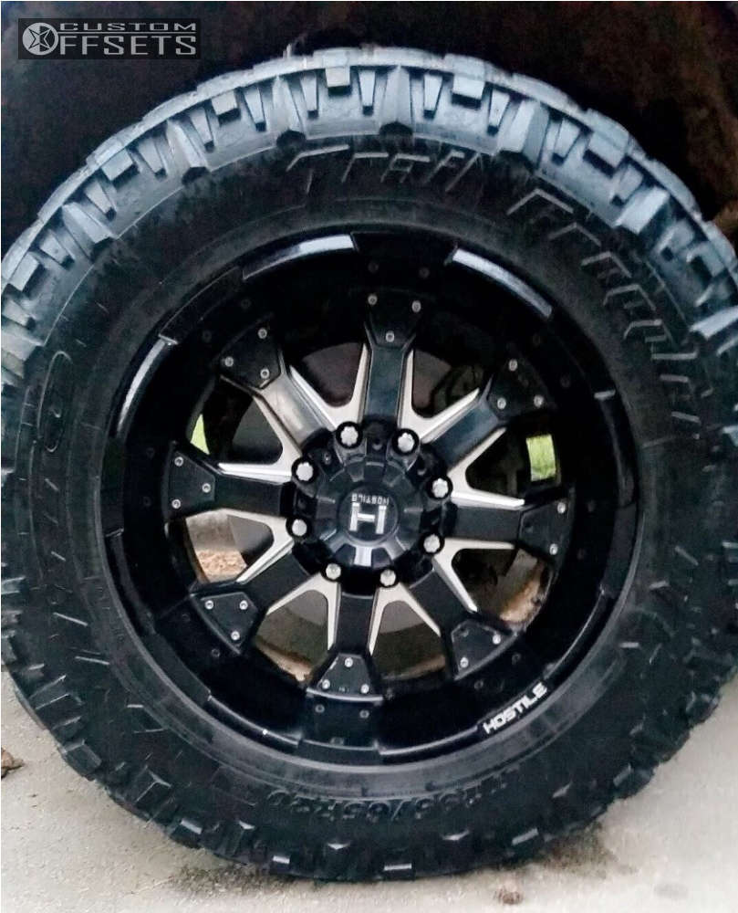 2010 Dodge Ram 2500 with 20x10 -19 Hostile Knuckles and 35/12.5R20 ...