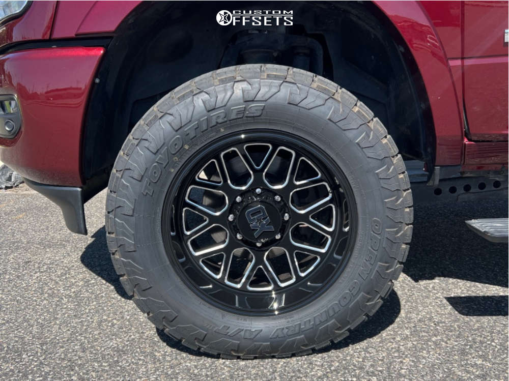 2021 Ram 3500 with 20x10 -18 XD Xd849 and 35/12.5R20 Toyo Tires Open ...