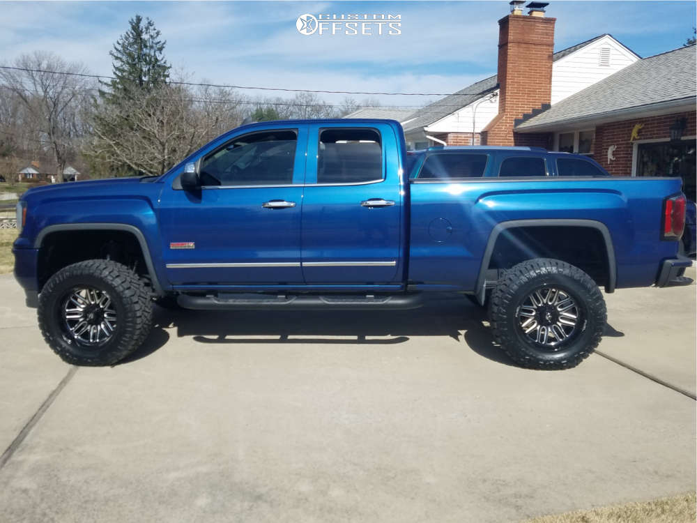 2018 GMC Sierra 1500 with 20x10 -19 Fuel Ignite and 35/12.5R20 Nitto ...