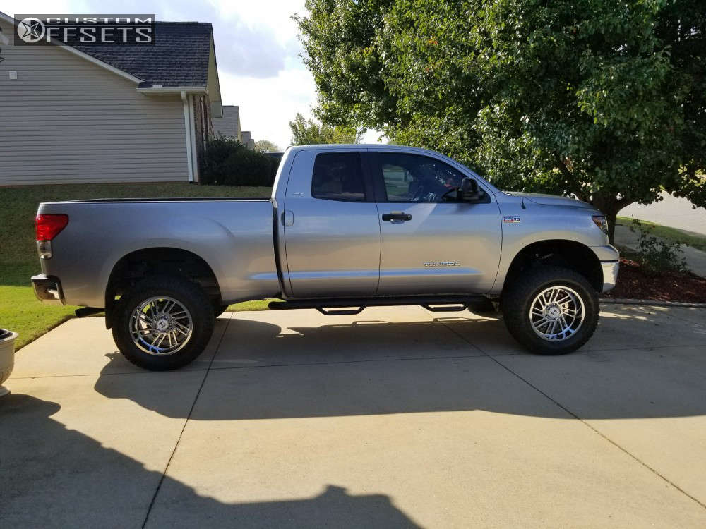 2009 Toyota Tundra with 20x10 -19 Hostile Stryker and 35/12.5R20 Toyo ...
