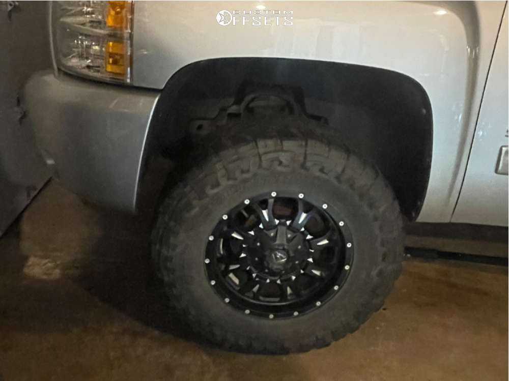 2010 Chevrolet Silverado 1500 with 18x9 1 Fuel Krank and 35/12.5R18 ...