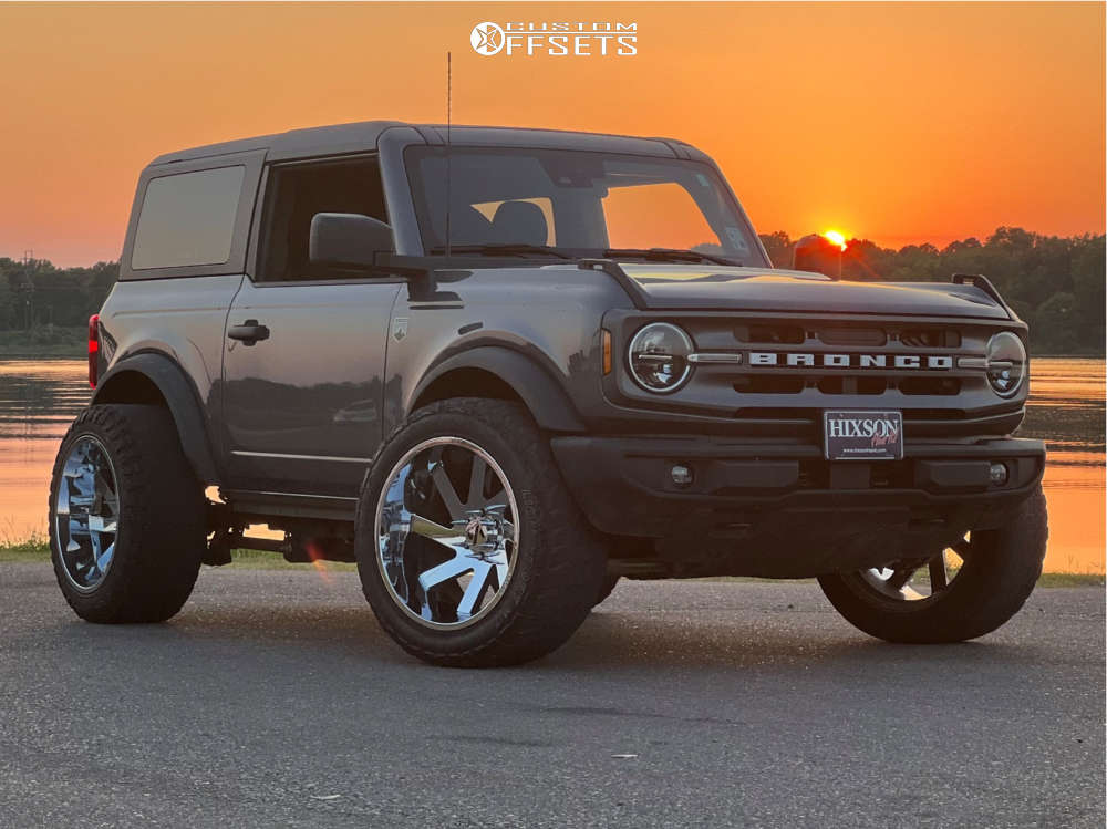 2023 Ford Bronco with 22x12 -51 ARKON OFF-ROAD Lincoln and 35/12.5R22 ...