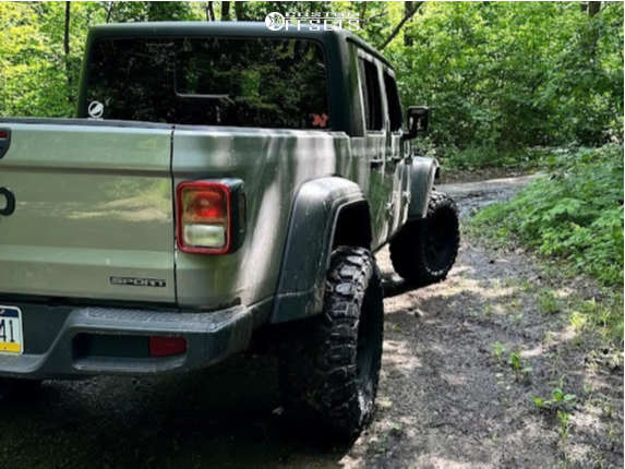 2020 Jeep Gladiator with 17x9 -12 Vision Flow and 35/12.5R17 Radar ...