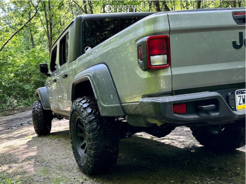 2020 Jeep Gladiator with 17x9 -12 Vision Flow and 35/12.5R17 Radar ...