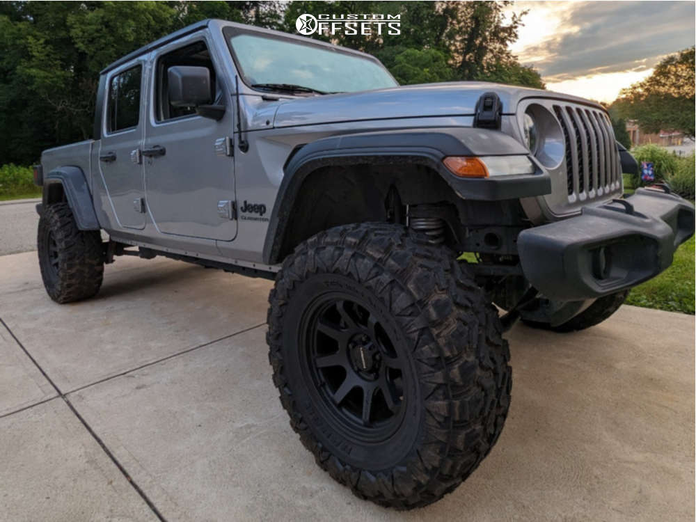2020 Jeep Gladiator with 17x9 -12 Vision Flow and 35/12.5R17 Radar ...