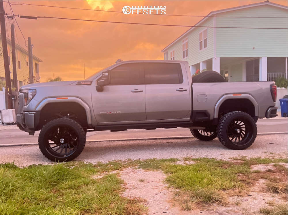 2024 GMC Sierra 2500 HD with 26x14 -76 Armed Offroad Curvus and 37/14 ...