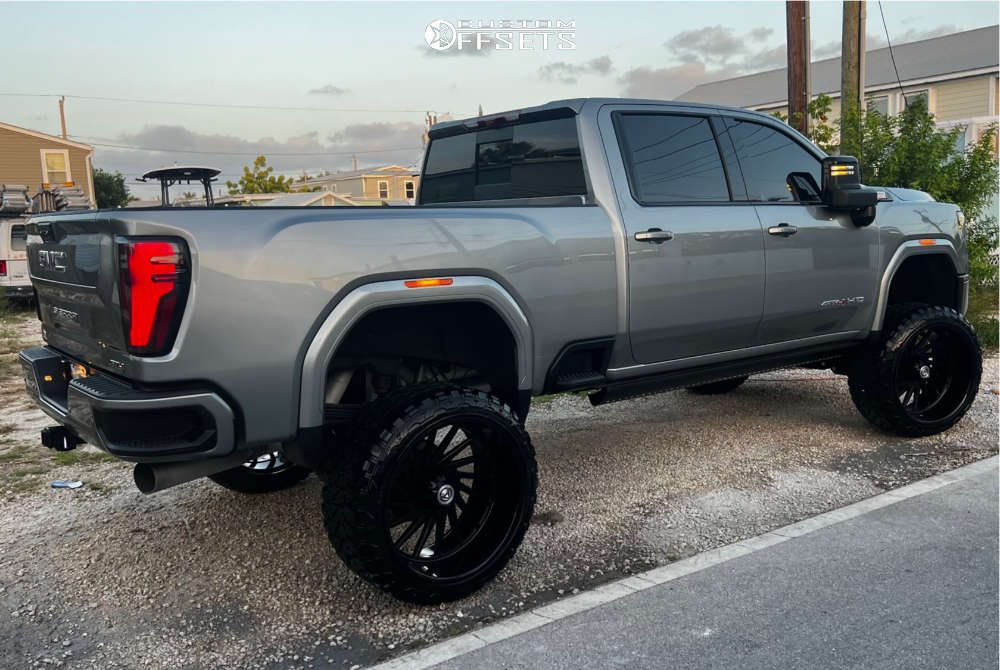 2024 GMC Sierra 2500 HD with 26x14 -76 Armed Offroad Curvus and 37/14 ...