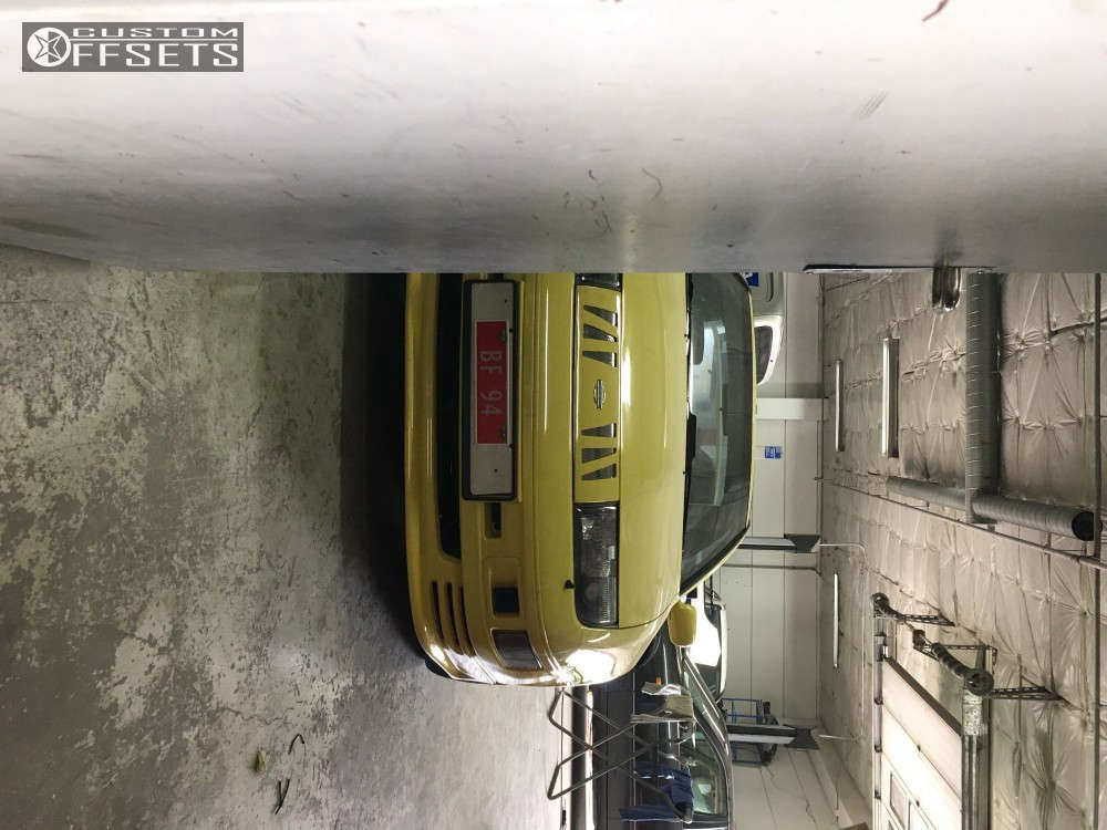 1991 Nissan 300ZX with 17x8 21 Work Equip E05 and 235/45R17 Falken ...