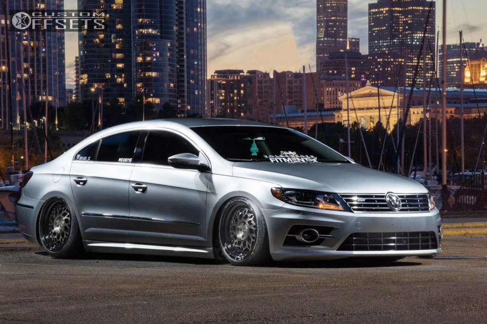 2016 Volkswagen CC with 18x9.5 42 Regen5 R32 and 235/40R18 Nankang NS ...