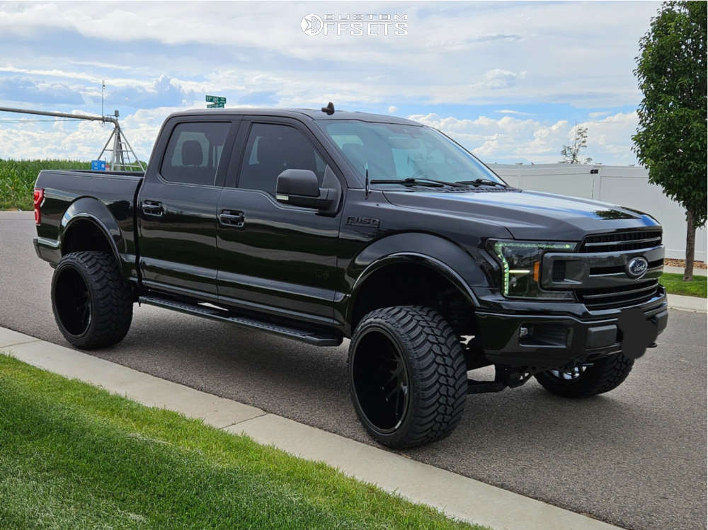 2019 Ford F-150 with 24x14 -81 ARKON OFF-ROAD Mandela and 35/13.5R24 ...
