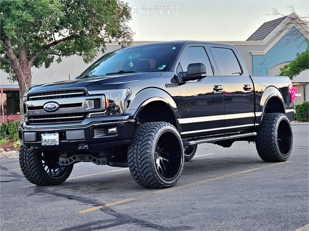 2019 Ford F-150 with 24x14 -81 ARKON OFF-ROAD Mandela and 35/13.5R24 ...
