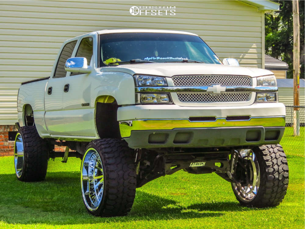 2003 Chevrolet Silverado 2500 HD with 26x14 -72 Tuff T2a and 37/13.5R26 ...