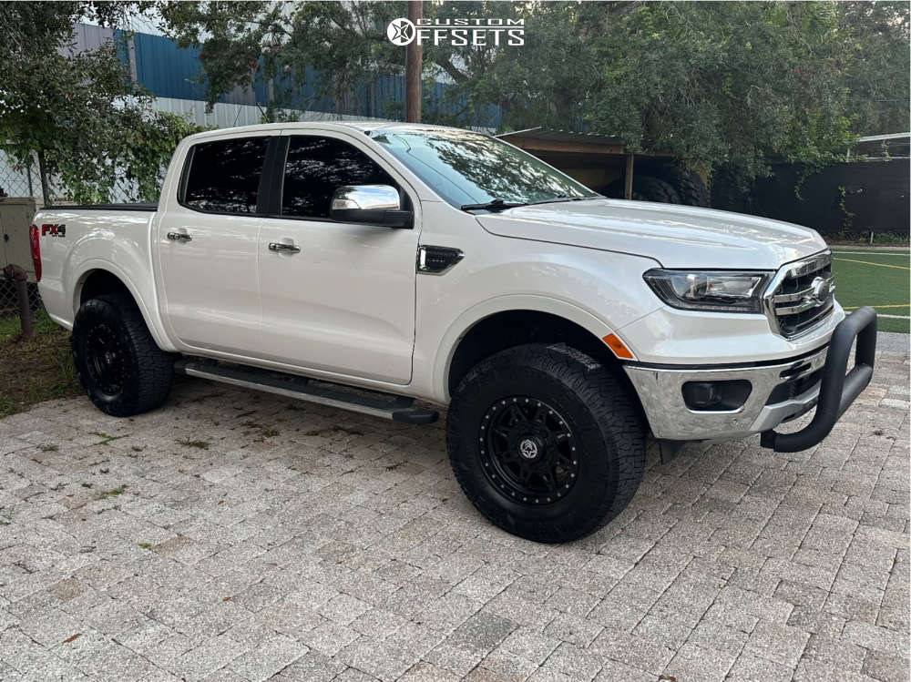 2020 Ford Ranger with 17x8.5 Anthem Off-Road Rogue and 33/12.5R17 Radar ...