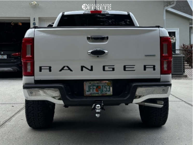 2020 Ford Ranger with 17x8.5 Anthem Off-Road Rogue and 33/12.5R17 Radar ...