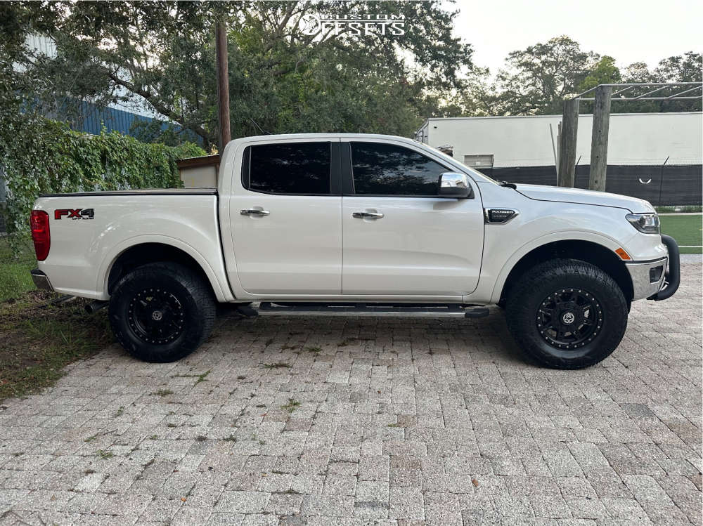 2020 Ford Ranger with 17x8.5 Anthem Off-Road Rogue and 33/12.5R17 Radar ...