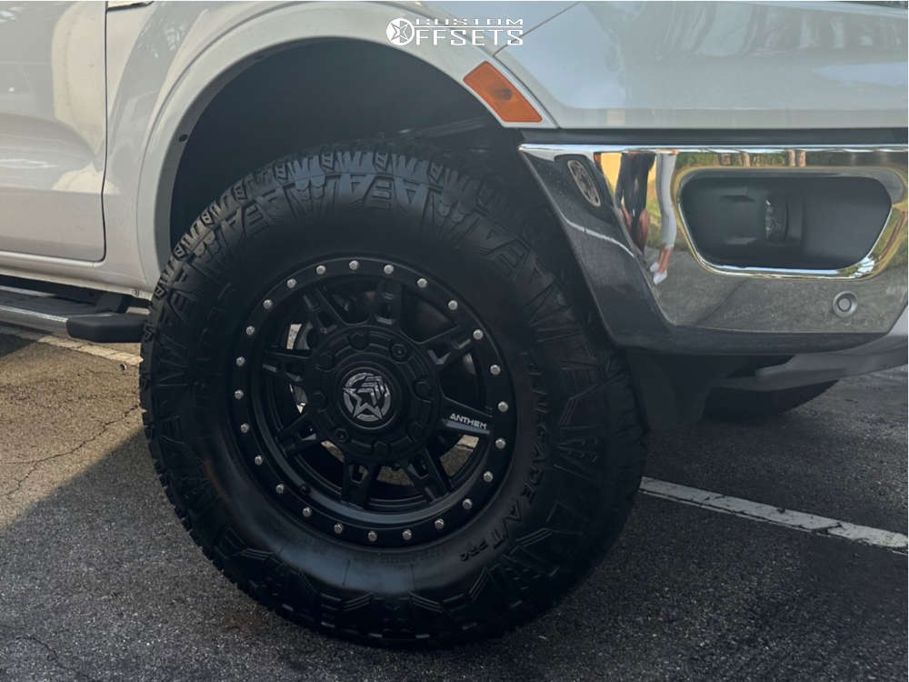 2020 Ford Ranger with 17x8.5 0 Anthem Off-Road Rogue and 33/12.5R17 ...