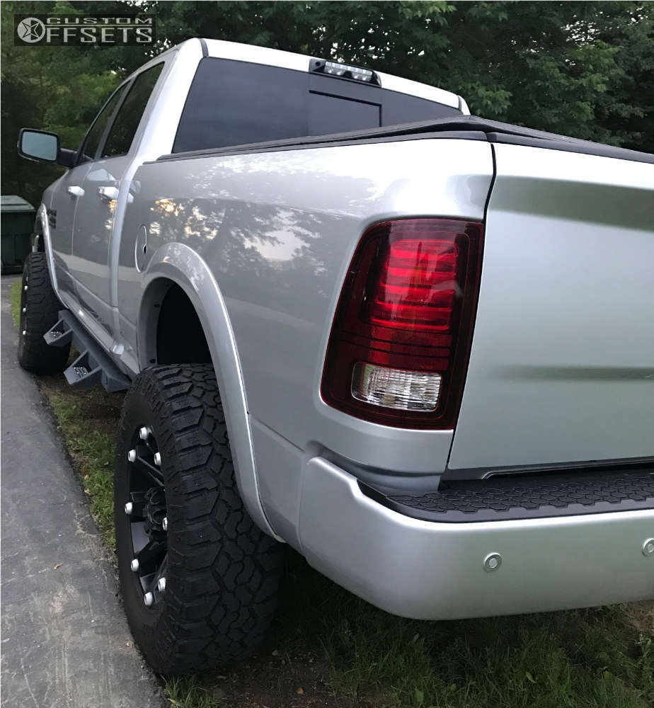 2016 Ram 2500 with 20x9 -12 Ballistic Jester and 37/12.5R20 Kanati ...