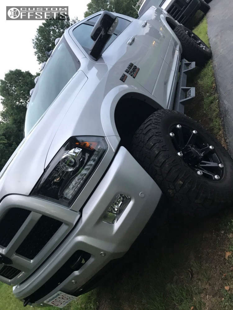 2016 Ram 2500 with 20x9 -12 Ballistic Jester and 37/12.5R20 Kanati ...