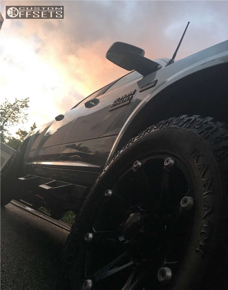 2016 Ram 2500 with 20x9 -12 Ballistic Jester and 37/12.5R20 Kanati ...