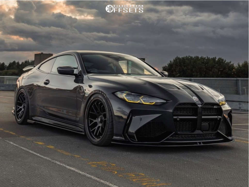 2023 BMW M4 with 20x10.5 8 WESTFORGED Custom and 285/30R20 Yokohama ...