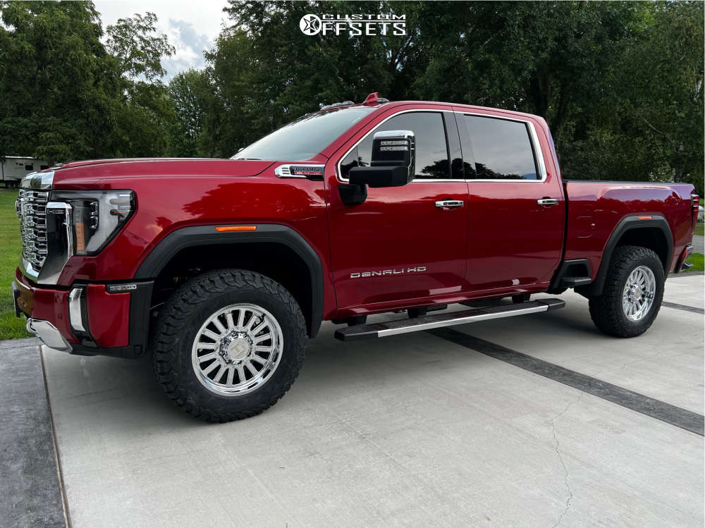 2024 GMC Sierra 2500 HD with 20x9 0 Hostile H127 and 295/65R20 ...