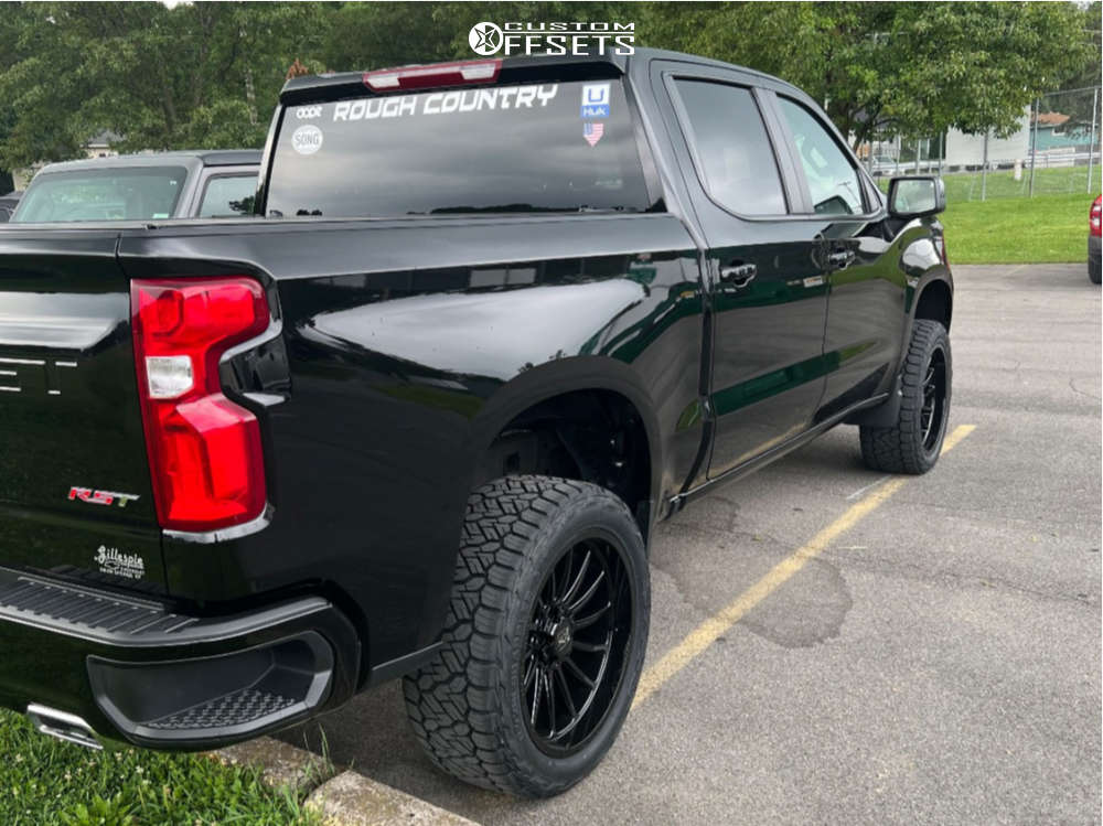 2022 Chevrolet Silverado 1500 with 22x10 -19 Axe Offroad Chronus and ...