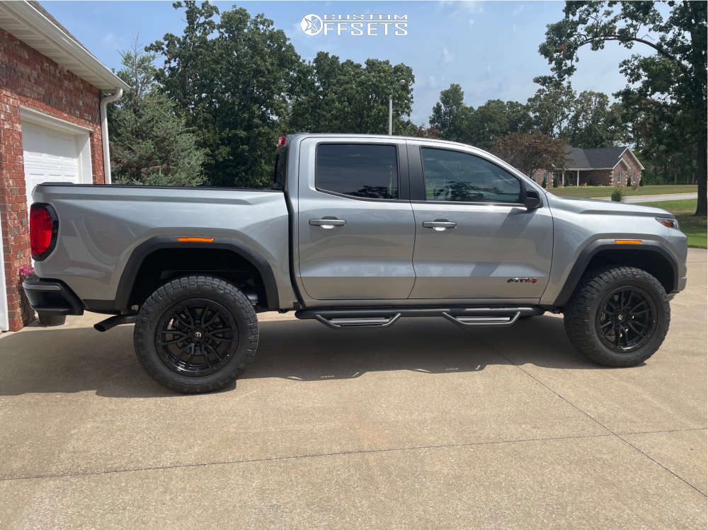2023 GMC Canyon AT4 with 20x9 1 Fuel Rebel and 285/60R20 Nitto Ridge ...